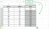 Does dragging an Excel formula not work? Here's why! - Spreadsheeto