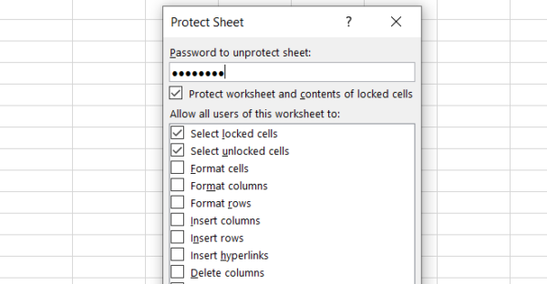 How to Lock an Excel Spreadsheet From Editing (Fast) - Spreadsheeto