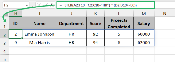 How to Filter Multiple Columns in Excel (Easy Way) - Spreadsheeto