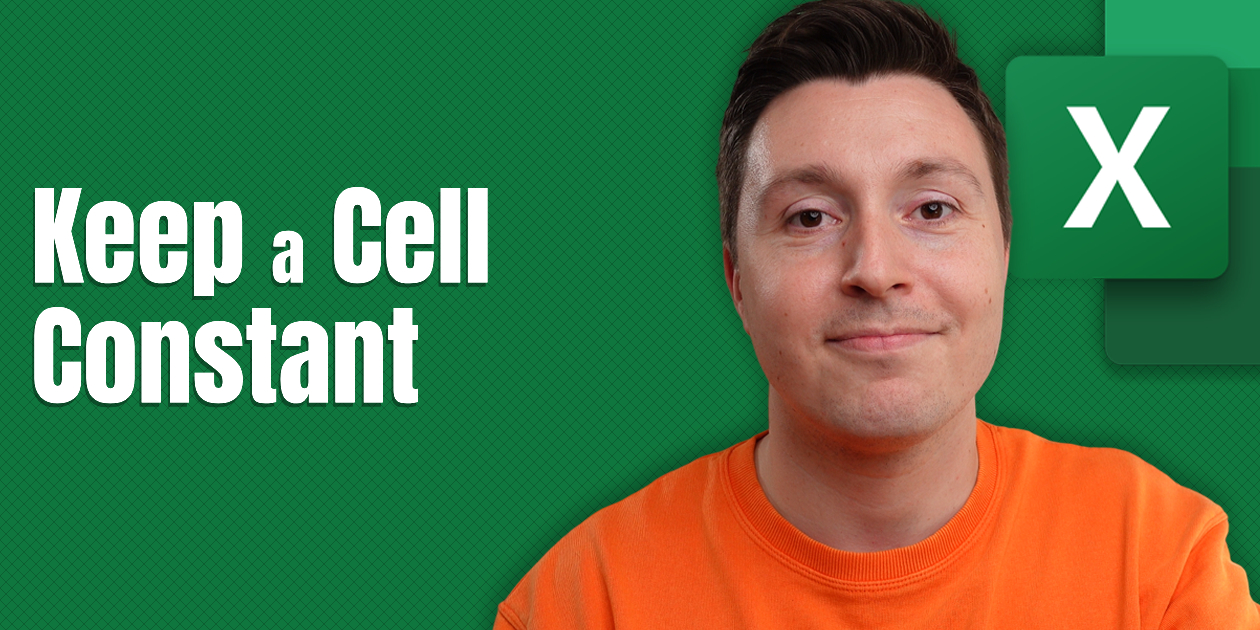 How To Keep A Cell Constant In An Excel Formula Spreadsheeto
