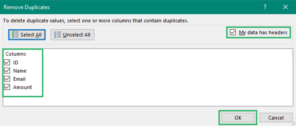 How to Remove Duplicate Rows in Excel (The Right Way) - Spreadsheeto