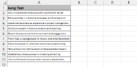 How to Cut Off Text in Excel (Keep Text in Cell) - Spreadsheeto