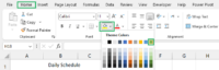 How to Create a Schedule in Excel (Daily, Weekly & Work) - Spreadsheeto