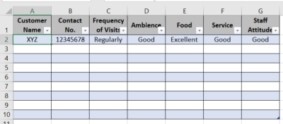 How to Create a Fillable Form in Excel (Data Entry) - Spreadsheeto