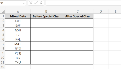 How to Separate All Sorts of Data Using Excel Formulas - Spreadsheeto
